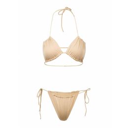 Kalaia Bikini 'Gummie Bikini' Damen Gr&ouml;&szlig;e M champagner