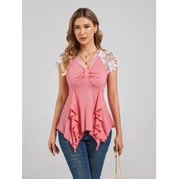 Lapaplus Top Damen Gr&ouml;&szlig;e XXL pink