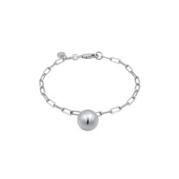 Elli Premium Armband 'Kugel' Damen Gr&ouml;&szlig;e 19 silber