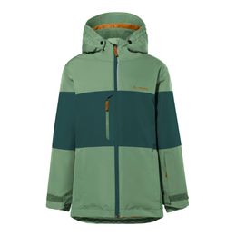 Vaude Outdoorjacke 'Snow Cup' Jungen Gr&ouml;&szlig;e 122/128 hellgr&uuml;n / dunkelgr&uuml;n / orange