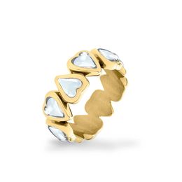 Liebeskind Berlin Ring Damen Gr&ouml;&szlig;e 54 gold