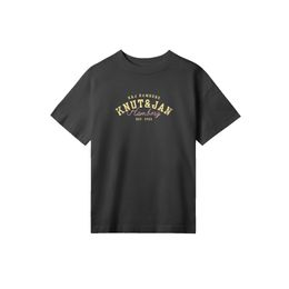 F4NT4STIC T-Shirt 'Knut & Jan Hamburg Sommer' Damen Gr&ouml;&szlig;e XS goldgelb / schwarz