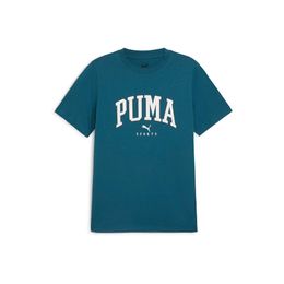 Puma T-Shirt 'Squad' Herren Gr&ouml;&szlig;e XL petrol / wei&szlig;