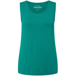 Ulla Popken Top Damen Gr&ouml;&szlig;e L/XL dunkelgr&uuml;n