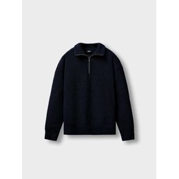 Burocs Pullover 'Knit Half-Zip' Herren Gr&ouml;&szlig;e XXL navy