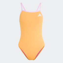 adidas Performance Sportbadeanzug 'Ess' Damen Gr&ouml;&szlig;e XXXL apricot / rosa