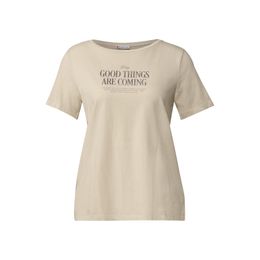 Street One T-Shirt Damen Gr&ouml;&szlig;e XXXL beige