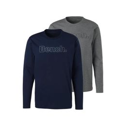 Bench Shirt Herren Gr&ouml;&szlig;e XL navy / graumeliert