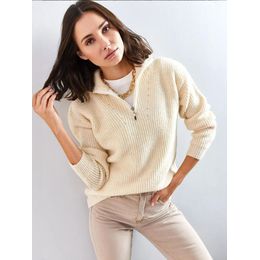 Bianco Lucci Pullover Damen Gr&ouml;&szlig;e S/L creme