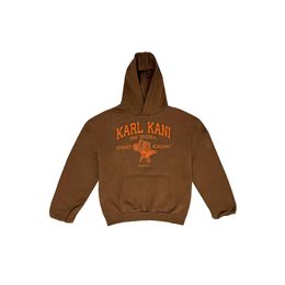Karl Kani Sweatshirt 'Street Academy Washes Os' Herren Gr&ouml;&szlig;e M dunkelbraun