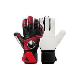Uhlsport Sporthandschuhe Herren Gr&ouml;&szlig;e S rot / schwarz / wei&szlig;
