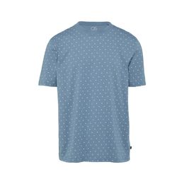 QS T-Shirt Herren Gr&ouml;&szlig;e S blau / wei&szlig;