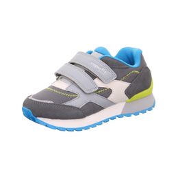 Superfit Halbschuh 'DASH' Jungen Gr&ouml;&szlig;e 27 blau / hellgrau / neongr&uuml;n