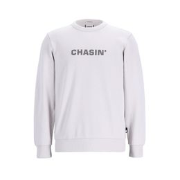 CHASIN' Chasin' Sweatshirt 'Duell Round' Herren Gr&ouml;&szlig;e XXL hellgrau / dunkelgrau