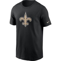 Nike T-Shirt 'New Orleans Saints' Herren Gr&ouml;&szlig;e XXL beige / schwarz / wei&szlig;