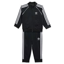 adidas originals Jogginganzug 'Adicolor' Jungen Gr&ouml;&szlig;e 104 schwarz / wei&szlig;