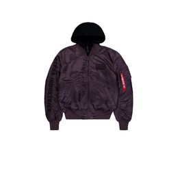 Alpha Industries &Uuml;bergangsjacke 'MA-1 D-Tec SE' Herren Gr&ouml;&szlig;e XL pflaume