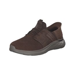 Skechers Slip On Herren Gr&ouml;&szlig;e 41 dunkelbraun