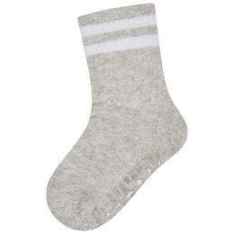 Sterntaler Socken M&auml;dchen Gr&ouml;&szlig;e 22 graumeliert / wei&szlig;