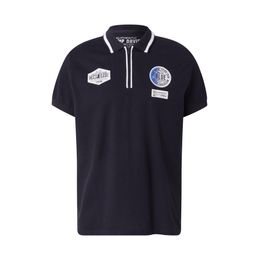 CAMP DAVID Poloshirt Herren Gr&ouml;&szlig;e M blau / dunkelblau / wei&szlig;
