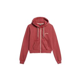Superdry & Co Sweatjacke 'Essential' Damen Gr&ouml;&szlig;e S burgunder