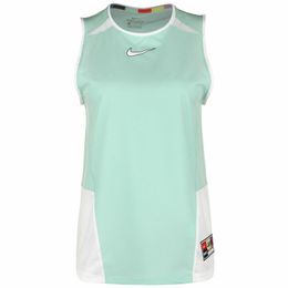 Nike Sporttop 'Bonito 2.0' Damen Gr&ouml;&szlig;e M dunkelblau / pastellgr&uuml;n / rot / wei&szlig;