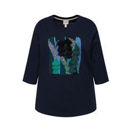 Ulla Popken Shirt Damen Gr&ouml;&szlig;e L/XL marine / mischfarben