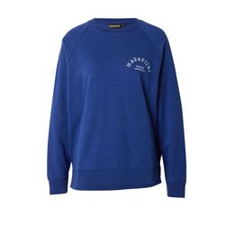 Napapijri Sweatshirt 'B-FETE' Damen Gr&ouml;&szlig;e S kobaltblau / wei&szlig;