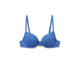 CALZEDONIA Bikinitop 'INDONESIA' Damen Gr&ouml;&szlig;e 70/80 blau