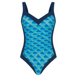 Sunflair Badeanzug 'Basic' Damen Gr&ouml;&szlig;e XXL blau