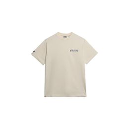 Superdry & Co T-Shirt 'Essentials' Damen Gr&ouml;&szlig;e M creme / marine
