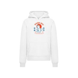 F4NT4STIC Sweatshirt 'Japanischer Shiba Inu Hund' M&auml;dchen Gr&ouml;&szlig;e 158/164 blau / orange / wei&szlig;