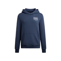 CAMP DAVID Sweatshirt Herren Gr&ouml;&szlig;e M blau / wei&szlig;