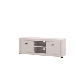 Lowboard Home Affaire "Warwick TV-Board, TV-Kommode, TV-Schrank, TV-Unterschrank, TV-M&ouml;bel", kaschmir, B:147,5cm H:53,5cm T:41,5cm, Holzwerkstoff, MDF, Sideboards, Lowboard, Elegantes Lowboard in Kaschmir mit viel Stauraum, Hei&szlig;folienpr&auml;gung