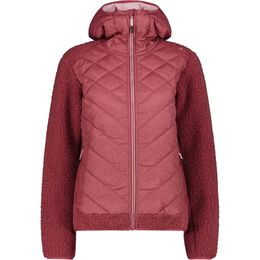 CMP Funktionsfleecejacke Damen Gr&ouml;&szlig;e 4XL dunkelpink
