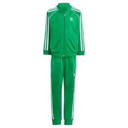 adidas originals Jogginganzug 'Adicolor Sst' Jungen Gr&ouml;&szlig;e 104 gr&uuml;n / wei&szlig;