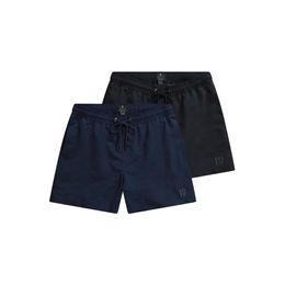 JP1880 Badeshorts Herren Gr&ouml;&szlig;e 8XL dunkelblau / schwarz