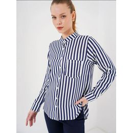 Bigdart Bluse Damen Gr&ouml;&szlig;e L marine / wei&szlig;
