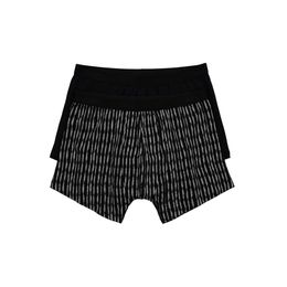 JP1880 Boxershorts Herren Gr&ouml;&szlig;e L grau / schwarz