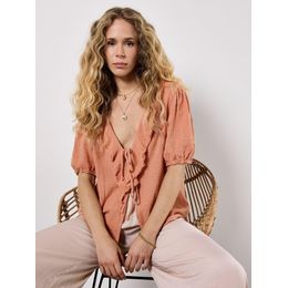 Apricot Bluse Damen Gr&ouml;&szlig;e XS koralle