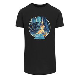 F4NT4STIC T-Shirt 'Star Wars Vintage Victory' Herren Gr&ouml;&szlig;e 4XL creme / gelb / altrosa / schwarz