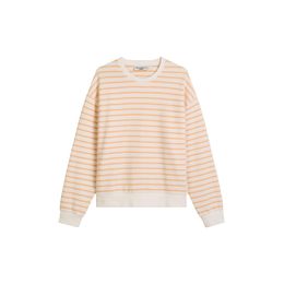 Marc O'Polo Marc O'polo Denim Sweatshirt Damen Gr&ouml;&szlig;e XXL orange / offwhite
