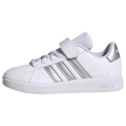 adidas Sportswear Sneaker 'Grand Court 2.0' Jungen Gr&ouml;&szlig;e 33.5 silber / wei&szlig;