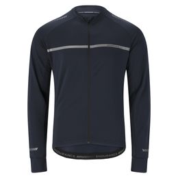 Endurance Sportshirt 'Dines' Herren Gr&ouml;&szlig;e XL dunkelblau / silber