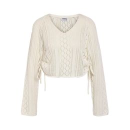 Noisy may Pullover 'NMLUNA' Damen Gr&ouml;&szlig;e L creme