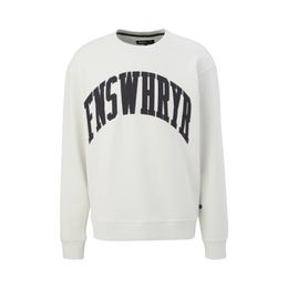 QS Sweatshirt Herren Gr&ouml;&szlig;e XXL schwarz / offwhite
