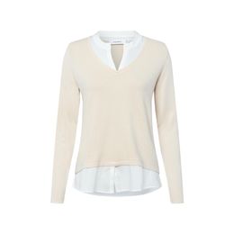 comma, COMMA Pullover Damen Gr&ouml;&szlig;e XXL beige