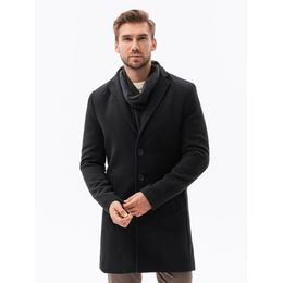 Ombre Mantel 'C536' Herren Gr&ouml;&szlig;e XL schwarz