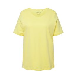 Ulla Popken Shirt Damen Gr&ouml;&szlig;e XL/XXL zitronengelb