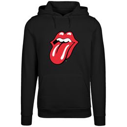 F4NT4STIC Sweatshirt 'The Rolling Stones Classic Zunge Rock Musik Band' Damen Gr&ouml;&szlig;e M rot / schwarz / wei&szlig;